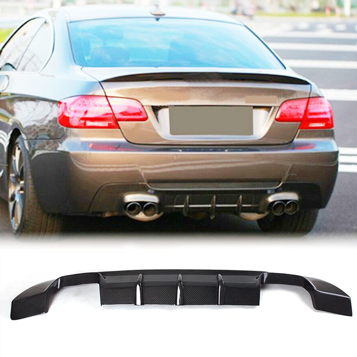 Mua Carbon Fiber Rear Bumper for BMW 3 Series E92 E93 2007-2013 M Sport ...