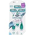 Amazon.com: Schick Hydro Silk Razor Disposable Razors for Women with ...