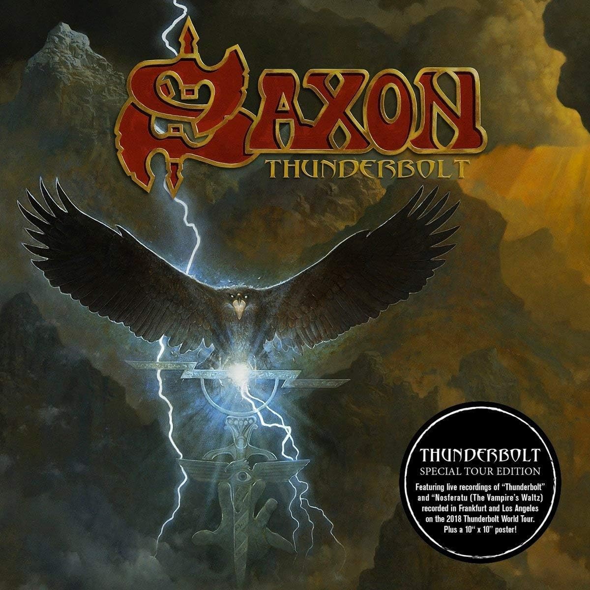 ΤΗUΝDΕRΒΟLΤ : Saxon, Saxon: Amazon.it: CD e Vinili}