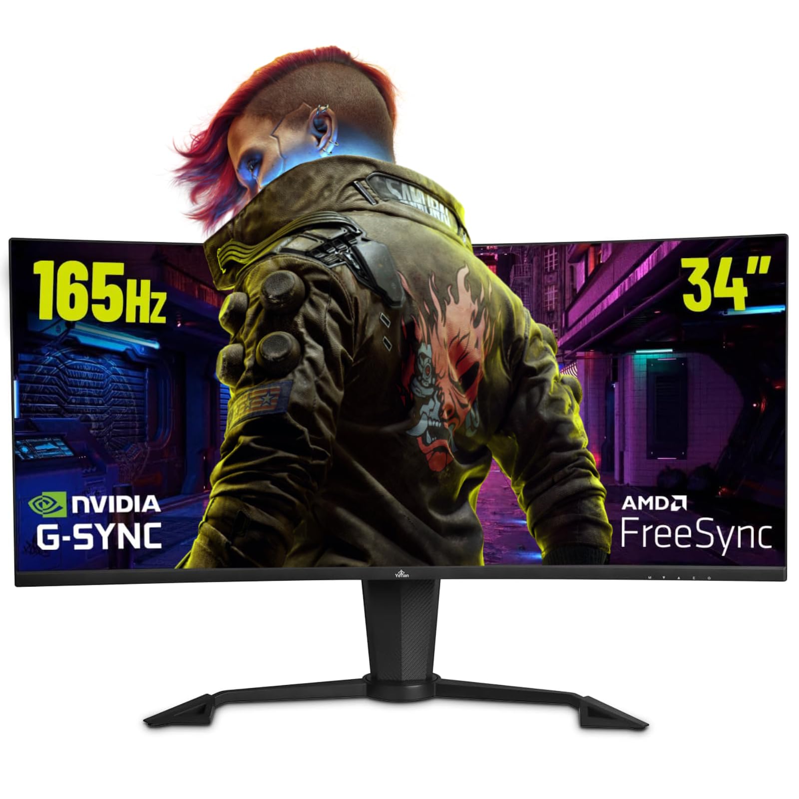 Mua YEYIAN Sigurd 4000 34" inch Ultra Wide 2K Gaming Monitor,165 Hz 1ms ...