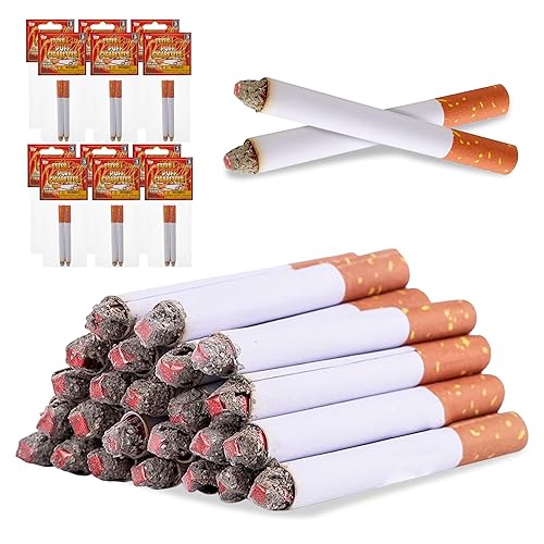 Playbees Fake Puff Cigarettes That Blow Smoke - 24 Pack - 3.25 Inch ...