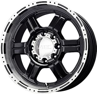 Amazon.com: V-Tec Off-Road 326 Gloss Black Wheel with Machined Lip ...