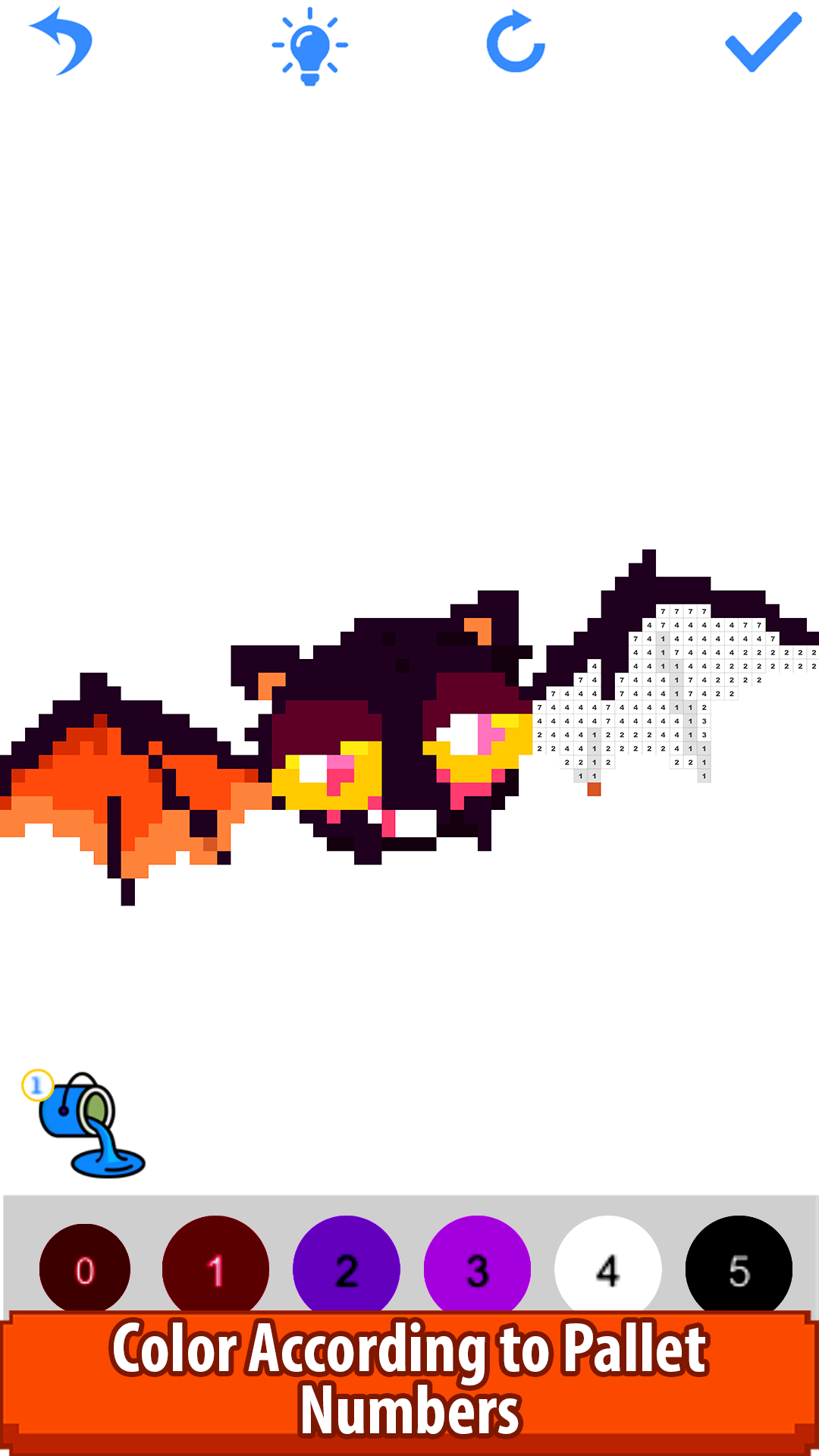 Halloween Pixel Art Color By Number - Sandbox Coloring Book:Amazon.in ...