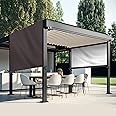 Amazon.com : Wowangce Universal Pergola Replacement Canopy Outdoor Canopy Shade Cover Waterproof ...