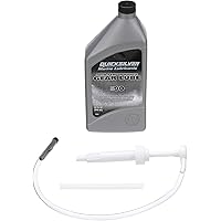 Amazon.com: MERCURY QUICKSILVER 32oz HIGH PERFORMANCE GEAR LUBE & PUMP ...