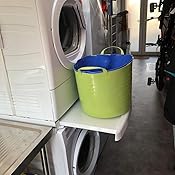 Wpro Stacking Kit With Shelf In White: Amazon.co.uk: Large Appliances