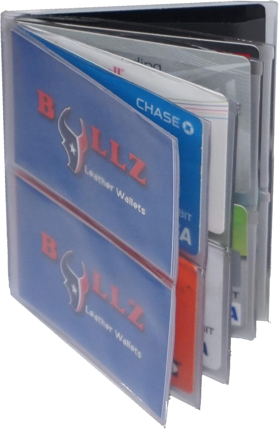 TOP LOAD Heavy Duty Vinyl 6 Pages Hipster Wallet Inserts for Mens ...