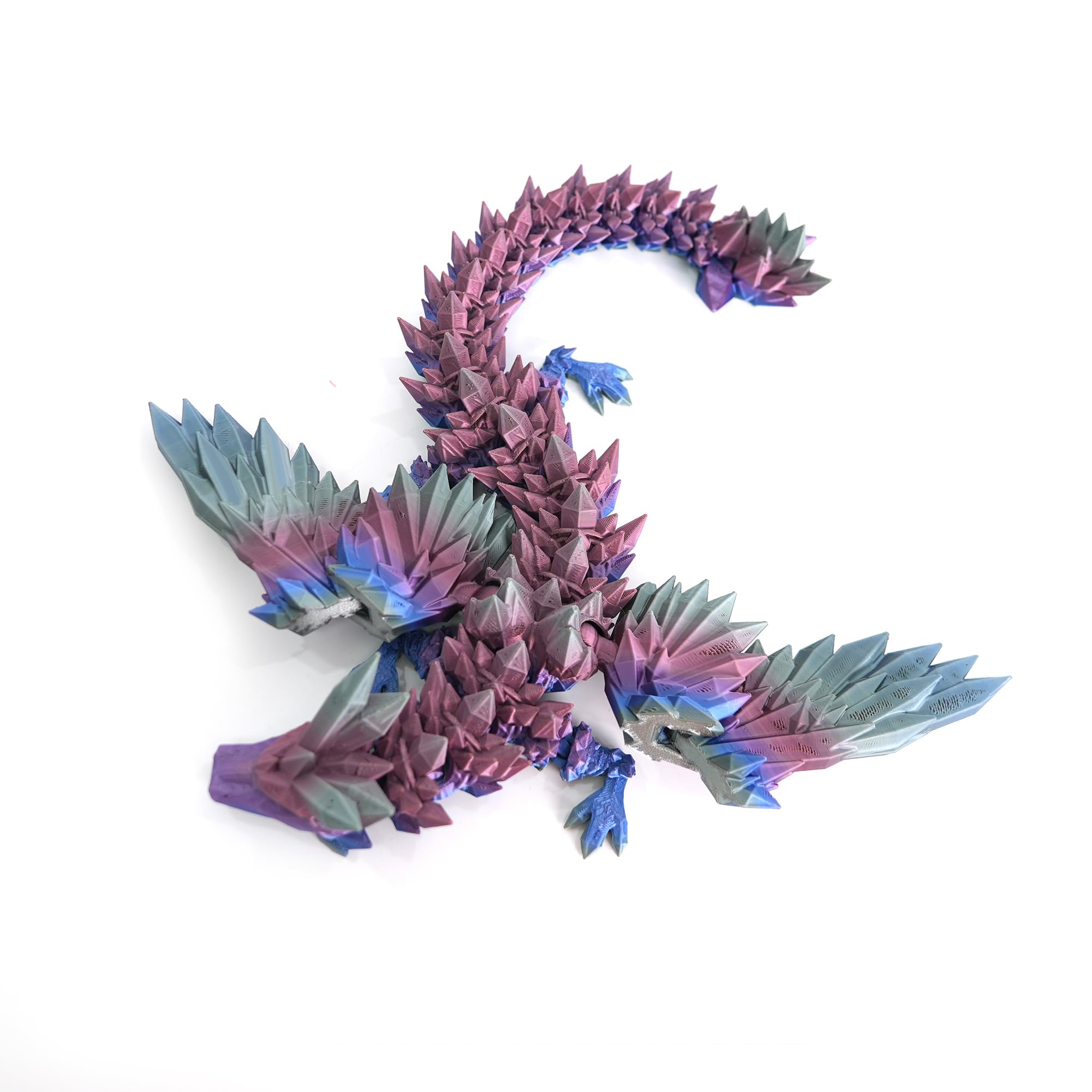 Flavery 3D Printed Dragon - 18 inch Flying Articulated Dragon with ...