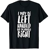Amazon.com: Lefty Baseball Shirt Left Handed Gift Tee: Clothing