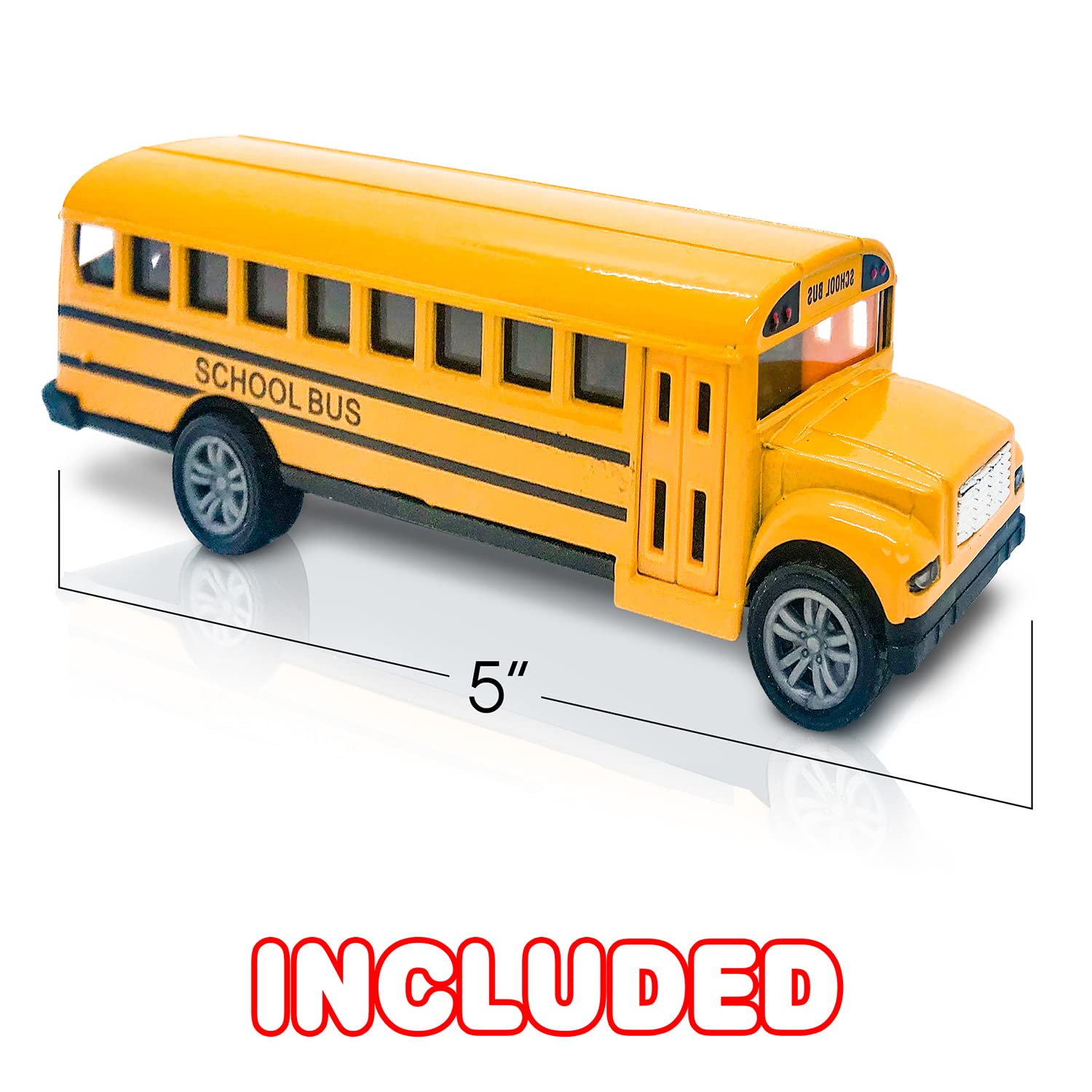 Mua ArtCreativity 5 Inch Pull Back School Bus Toy Set - Set of 2 ...