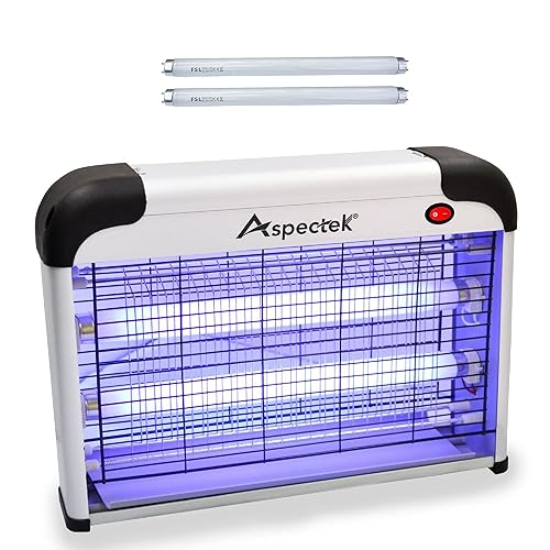 ASPECTEK Insect Killer, Bug Zapper, Powerful 20W Electronic Indoor Fly ...