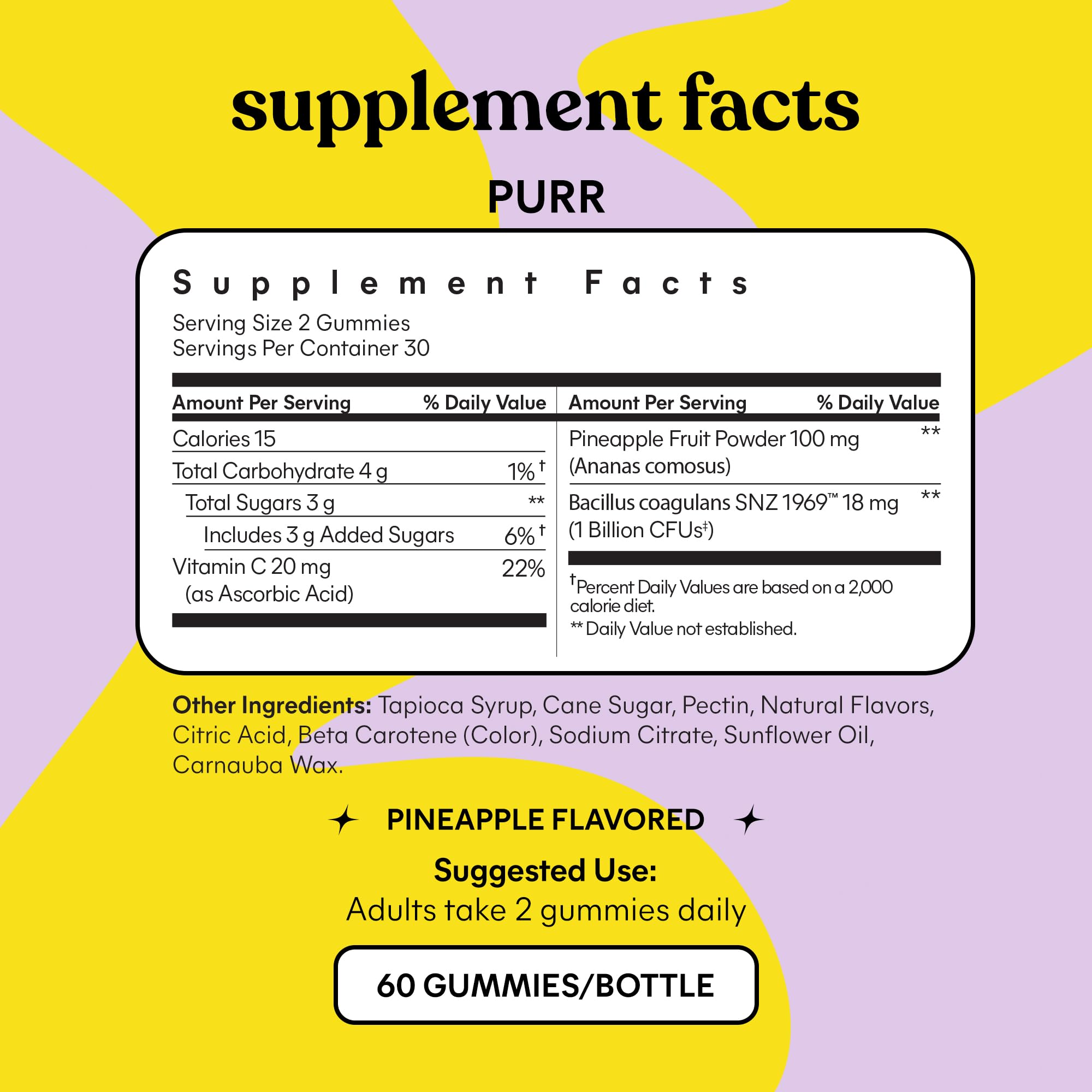 Mua Lemme Purr Vaginal Probiotic Gummies for Women - Balanced pH ...