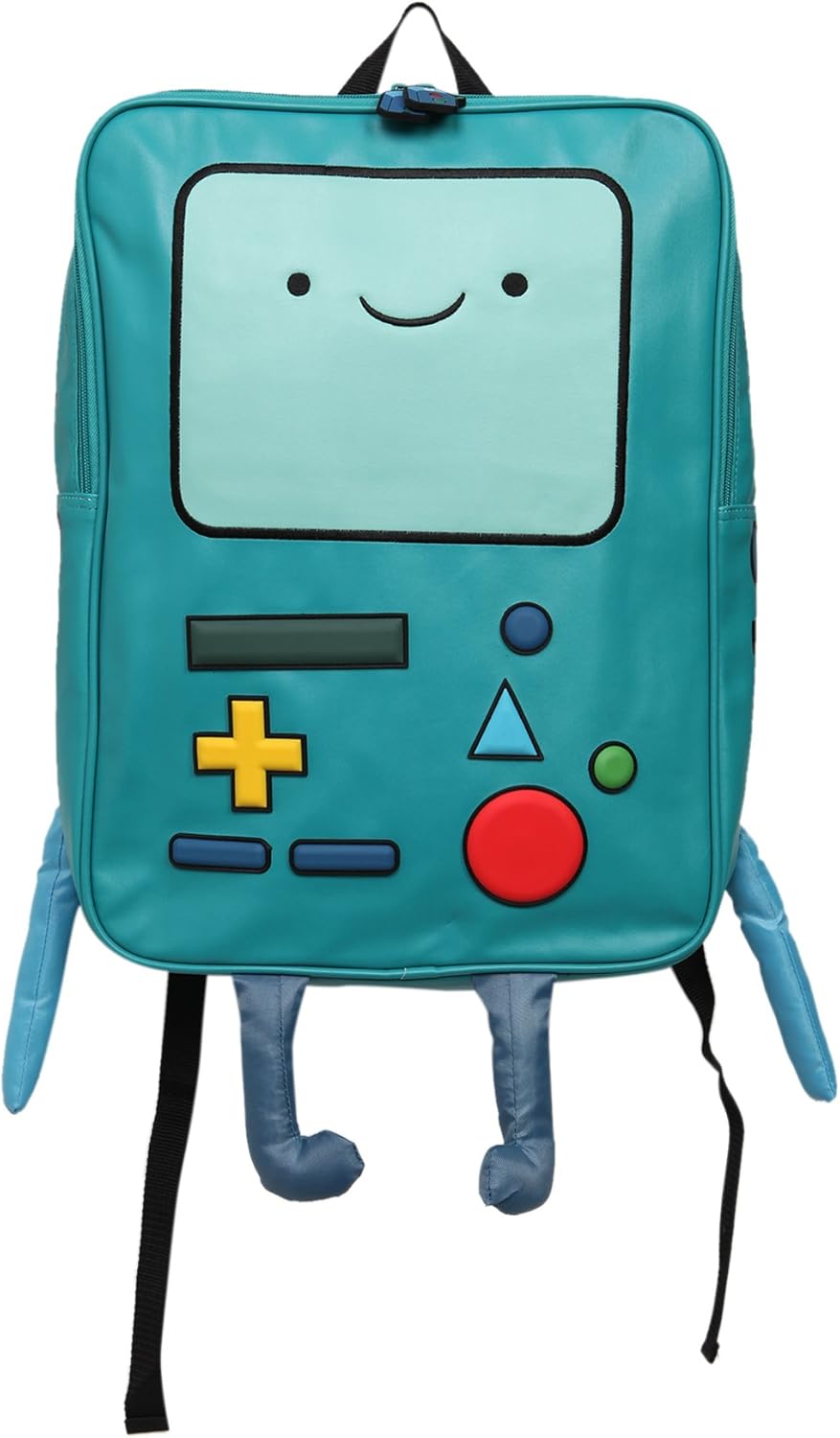 Cute Adventure Time Beemo BMO Plush Backpack Book Bag Rucksack Green ...