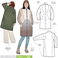 Amazon.com: Style Arc Sewing Pattern - Hendrix Coat (Sizes 10-22 ...