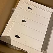 Wooden White Letter Holder Rack With 3 Key Hooks ~ Letter And Key Rack ...