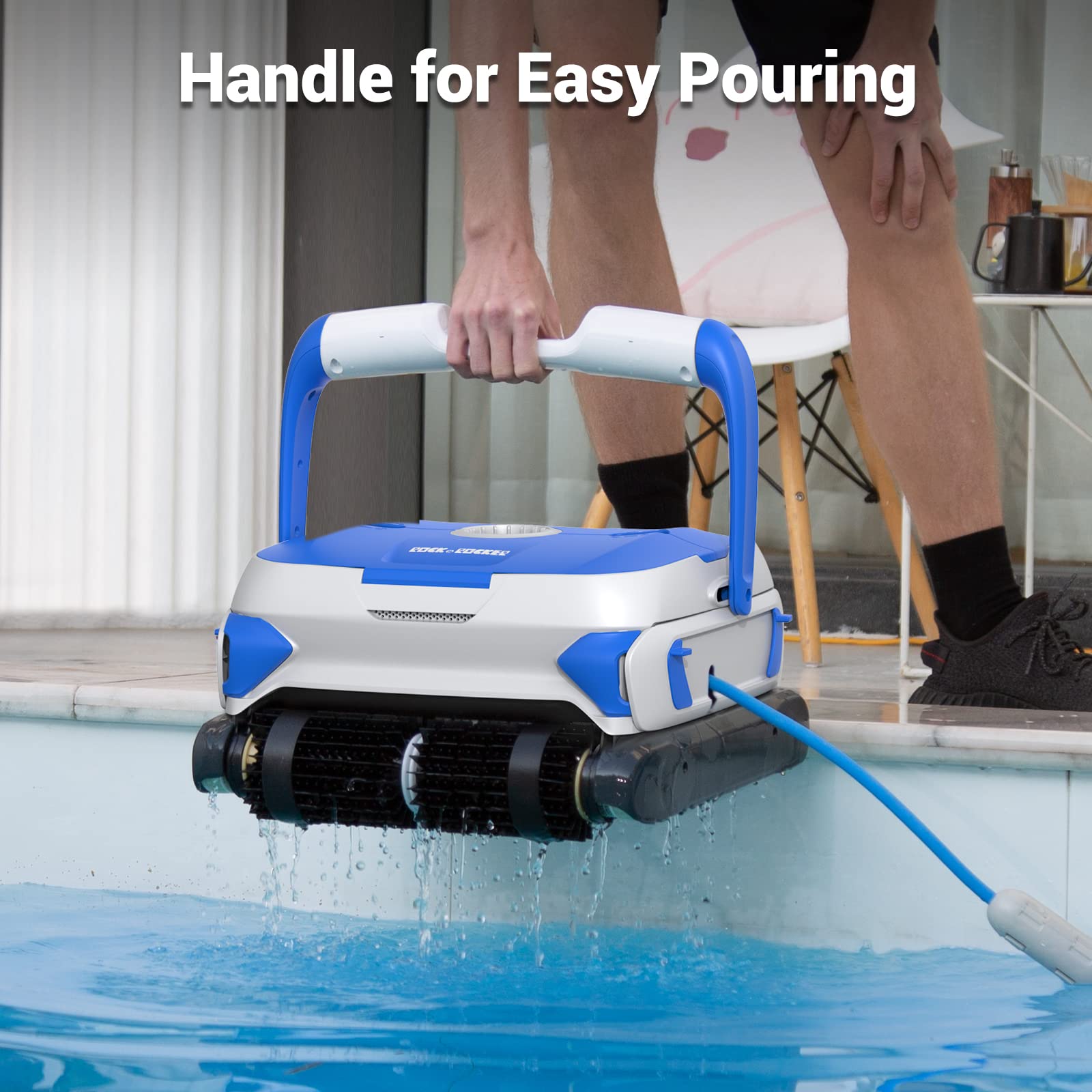 Mua Rock&Rocker Upgraded Powerful Automatic Pool Cleaner, Robotic Pool ...