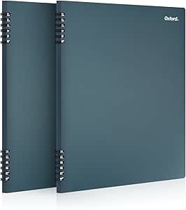 Amazon.com: Oxford Stone Paper Notebook, 8-1/2" x 11", Blue Cover, 60 ...