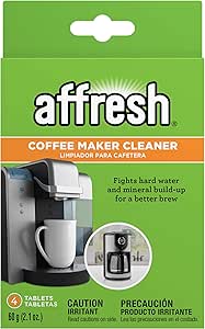 Amazon.com: Affresh Coffee Maker Cleaner, 4 Tablets | Compatible With ...