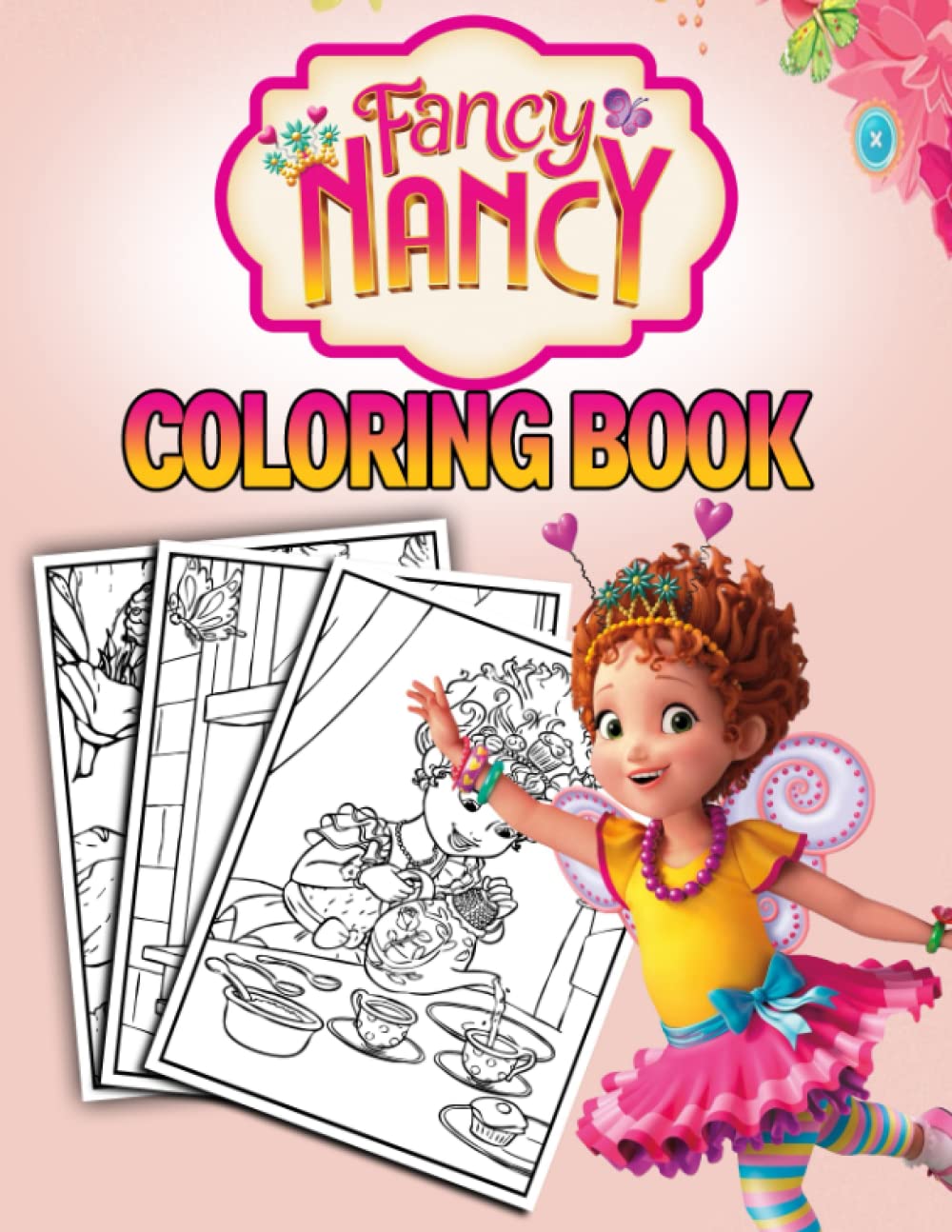 Fancy Nancy Coloring Pages Free Download