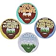 Amazon.com: PeachyApricot Bob Ross Round Drink Coasters Pack of 4 Gifts ...