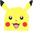 Amazon.com: Pokemon Bioworld Pikachu Big Face Fleece Cap Beanie with ...