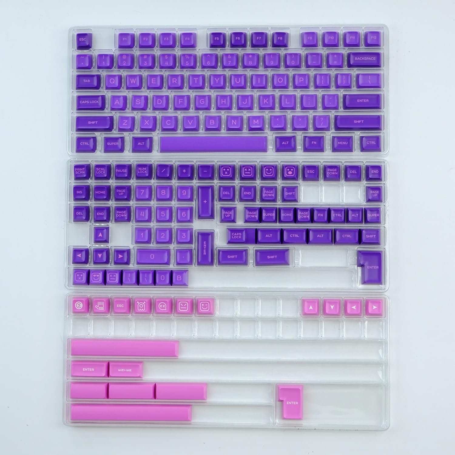 Mua PAKJEL Two-Color Keycaps Set, 160 Keys/ABS/SA Profile/Doubleshot ...