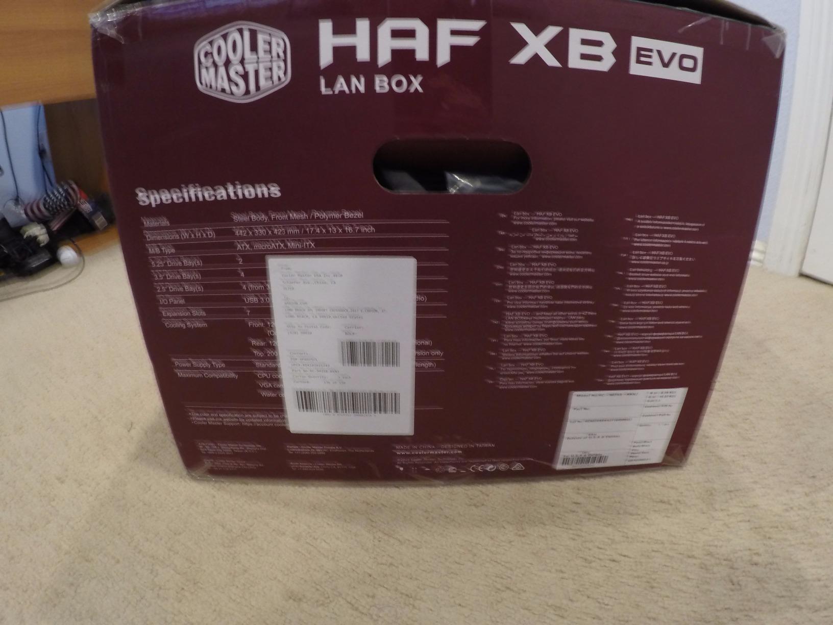 $18/mo - Finance Cooler Master HAF XB EVO High AirFlow Lan Box Case ...