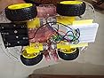 Robocraze DIY 4-wheel Drive Robot Smart Car Chassis Kits with Speed ...