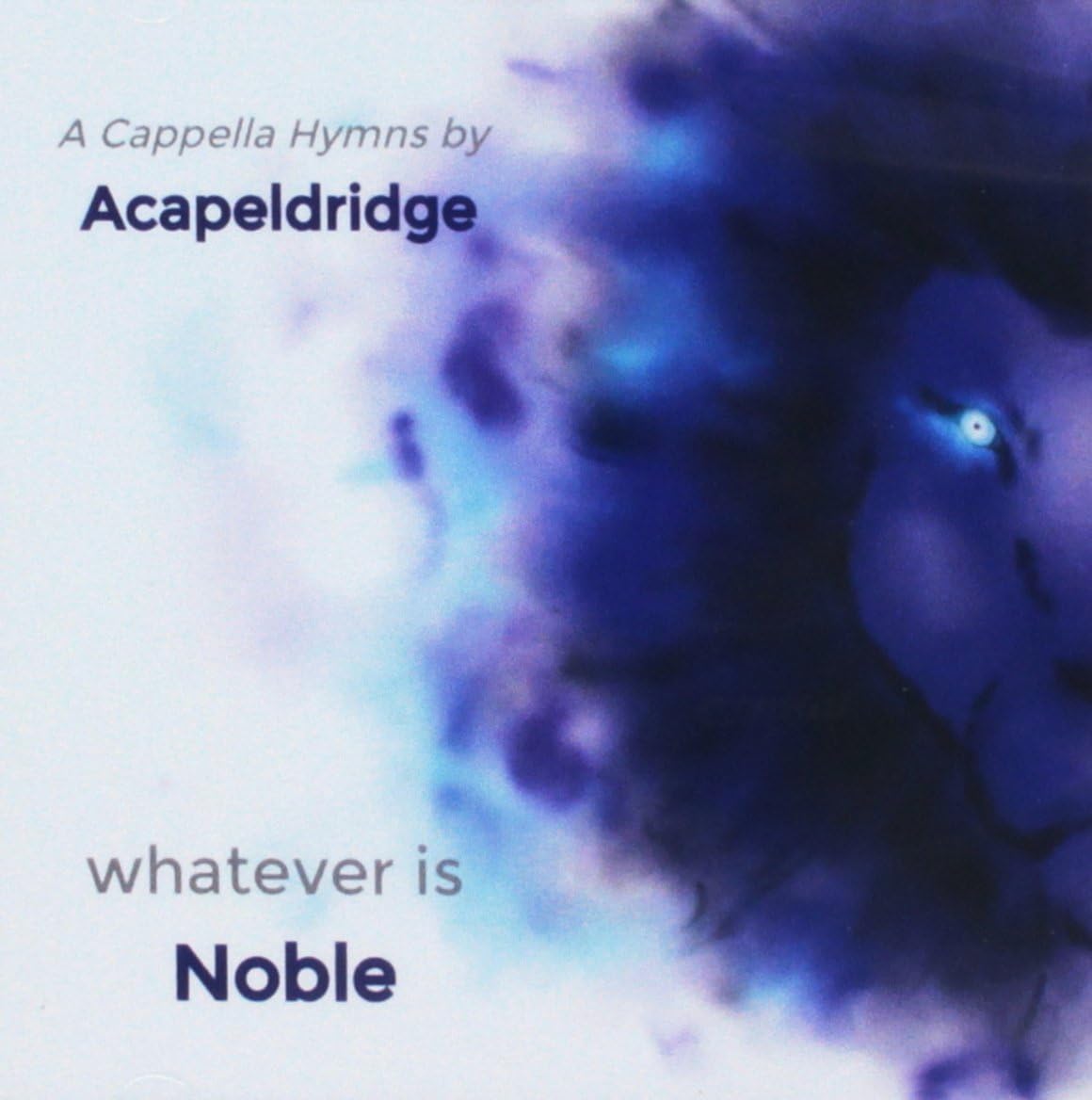 Whatever Is Noble by Acapeldridge: Amazon.co.uk: CDs & Vinyl
