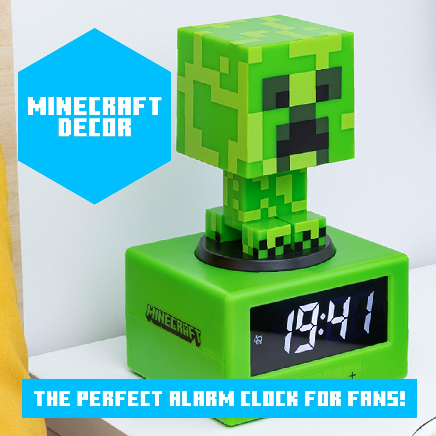 Mua Minecraft Offical Licensed Creeper Icon Alarm Clock by Paladone ...