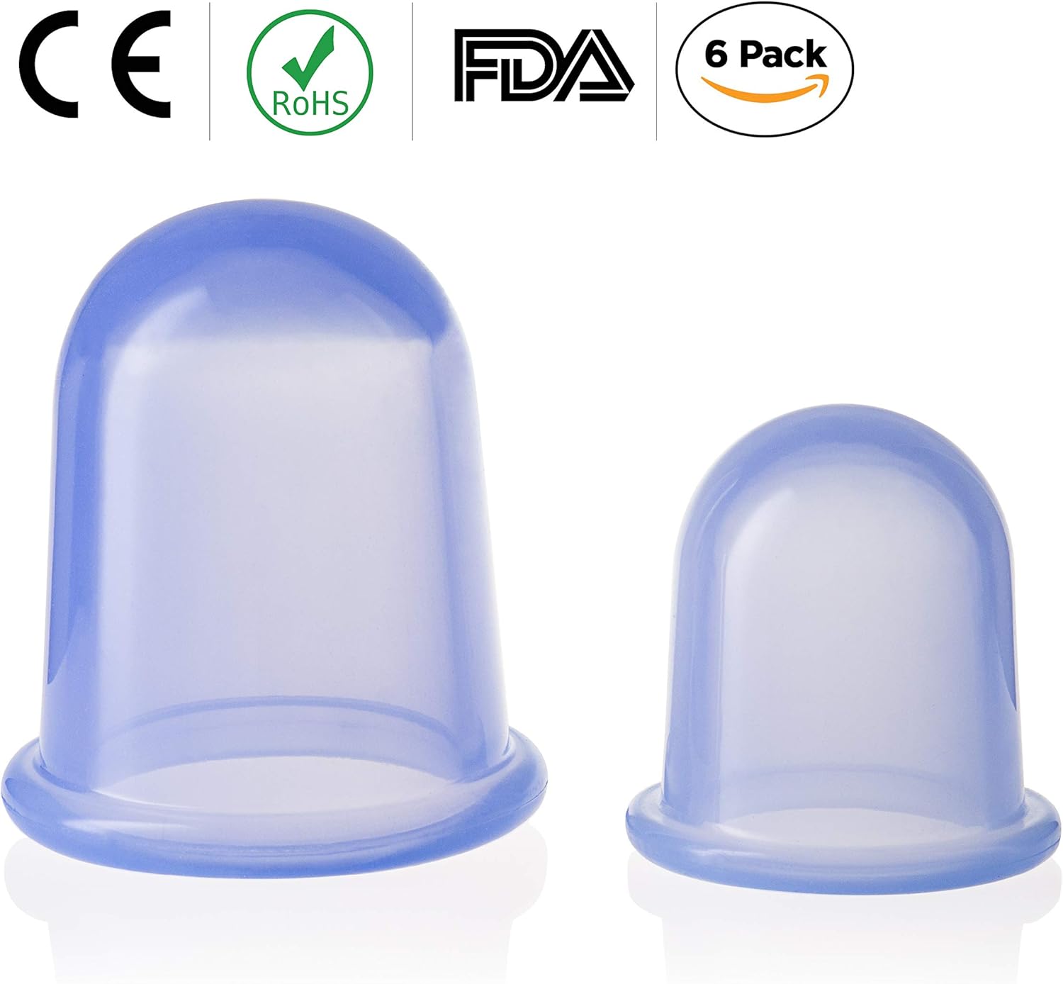 Cupping Therapy Set for Face – Double Chin Reducer – Face Cupping Set ...