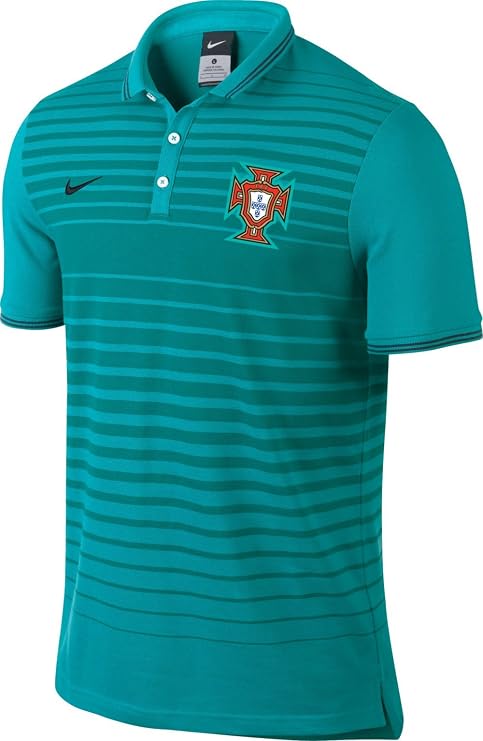 Nike Men's League Portugal Authentic Polo Shirt turquoise turquoise ...