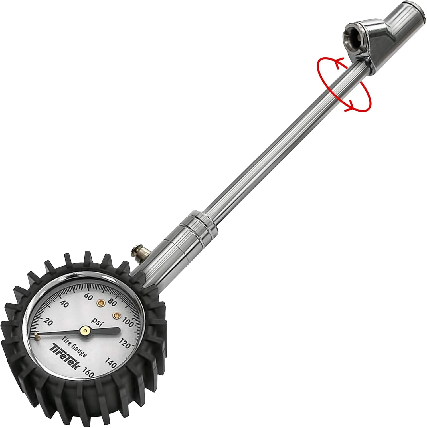 TireTek Medidor de presión de neumáticos 0-160 PSI para camiones ...