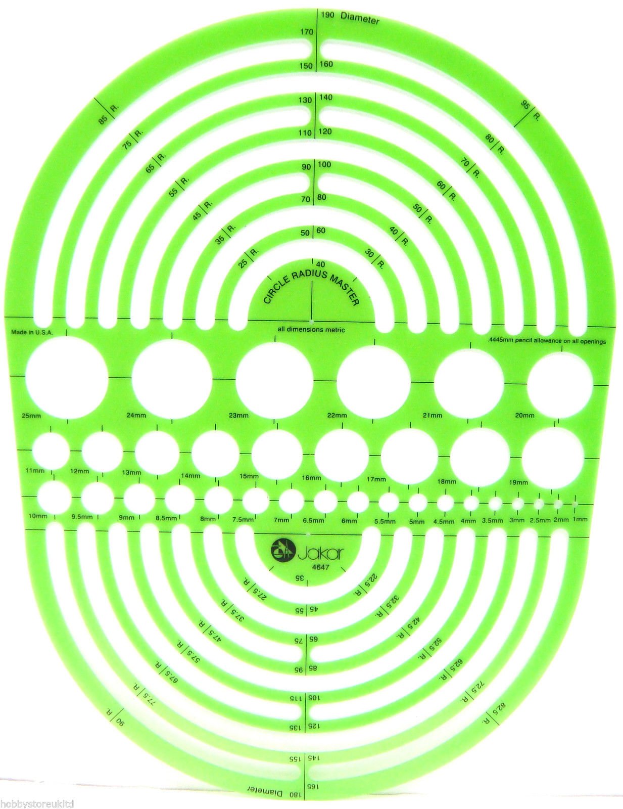 Buy Jakar Stencils Templates Architectural Templates Drawing Aid 20 ...