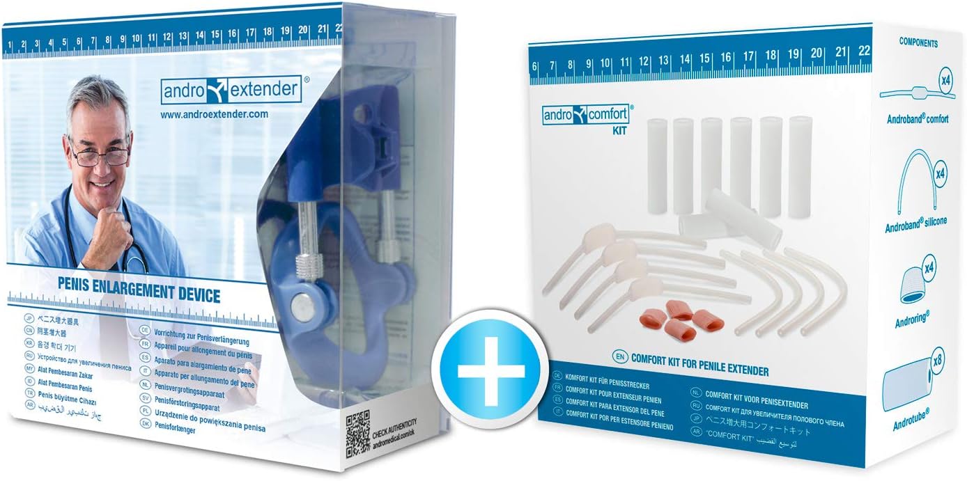 Androextender Pro 2019 con Gratuitamente 1 Pack Androcomfort. Estensore ...