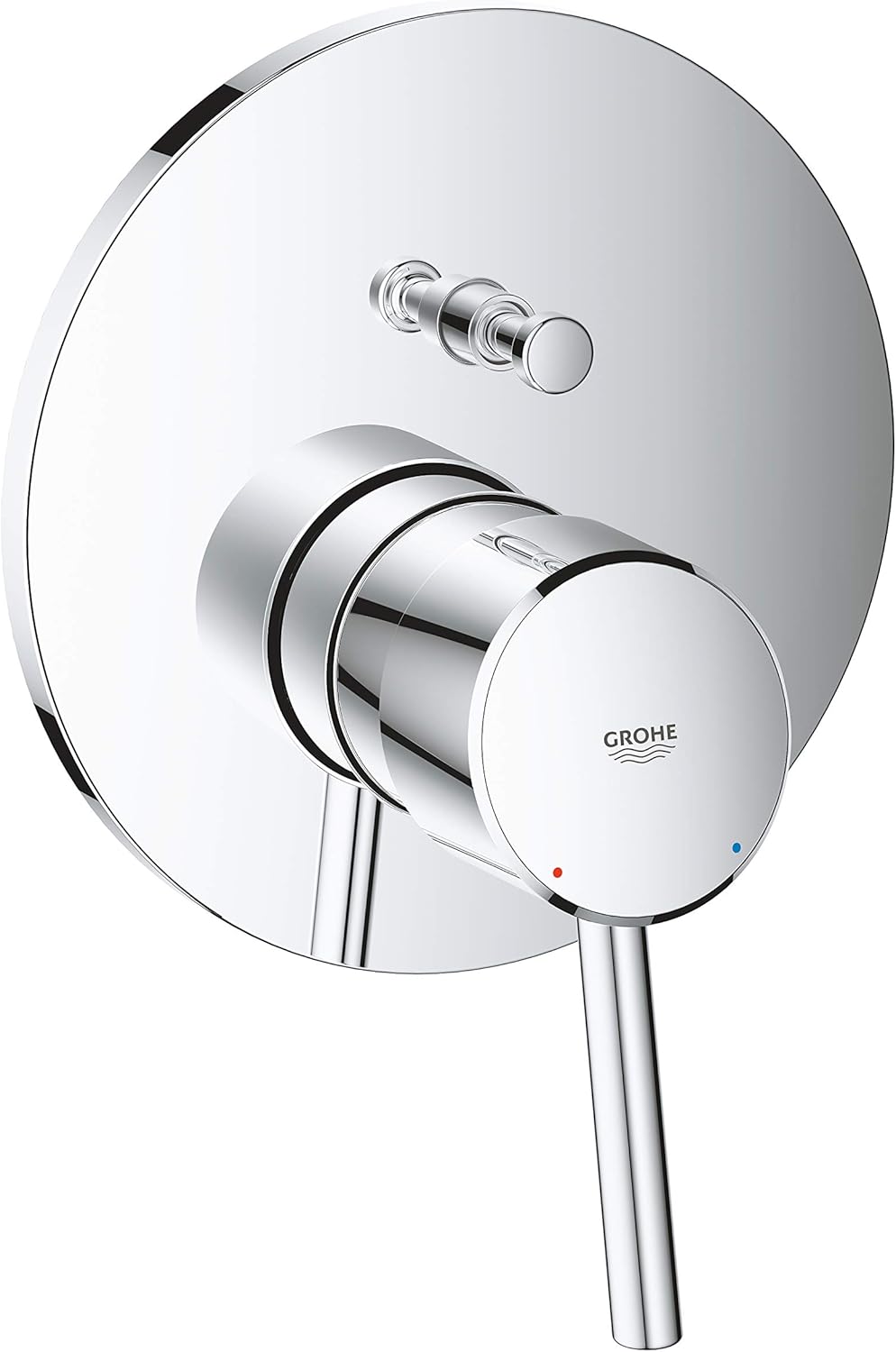 Grohe 24053001 Single-Lever Shower Mixer – Chrome, 24054001 – BigaMart