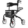Amazon.com: PLANET WALK Super Lightweight Rollator Walker for Seniors ...