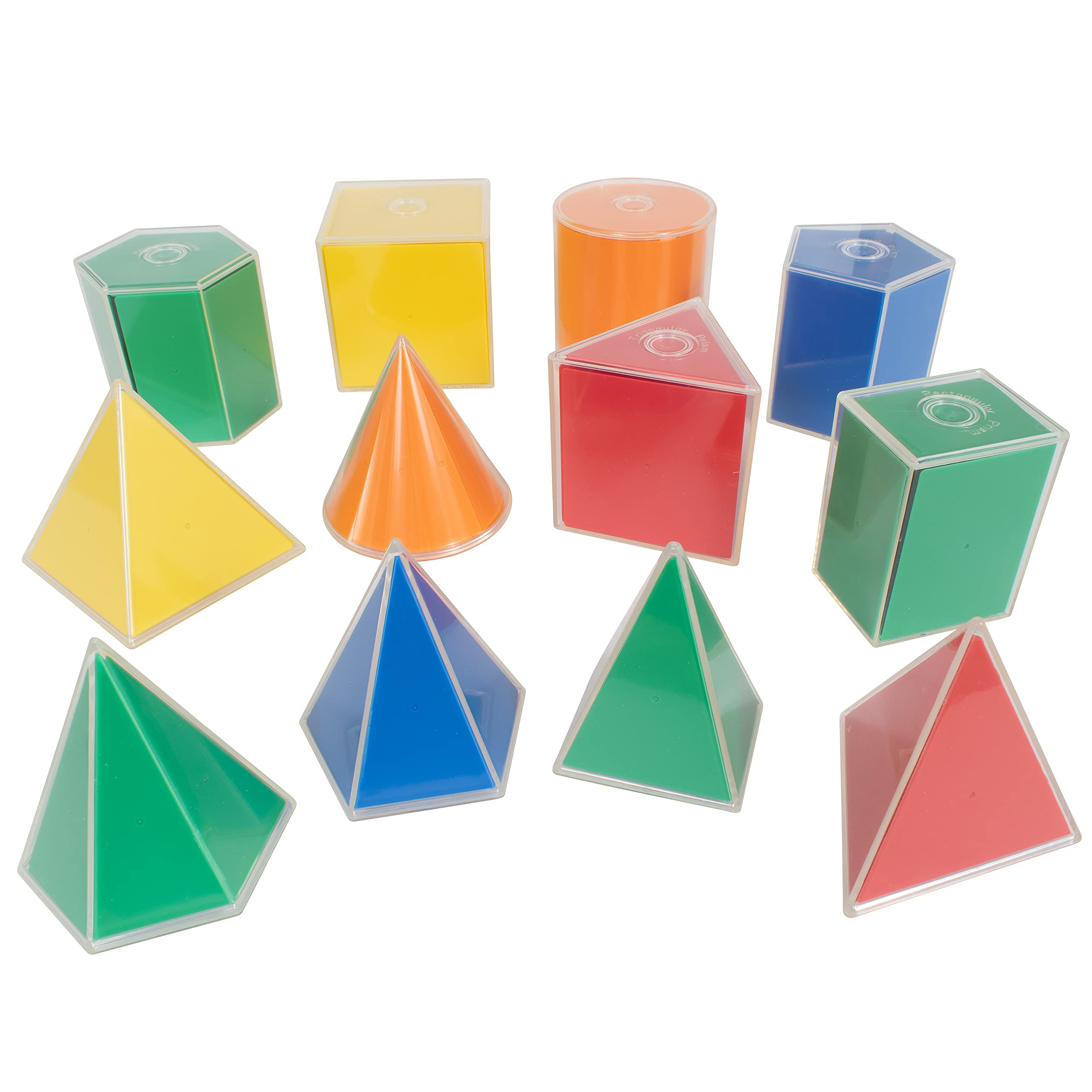 Mua Edxeducation 2D3D Geometric Solids - Set of 24-12 Multicolored ...