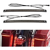 Amazon.com: HDBUBALUS Motorcycle Saddlebag Tail Light Sequential Turn Signal LED Running Brake ...