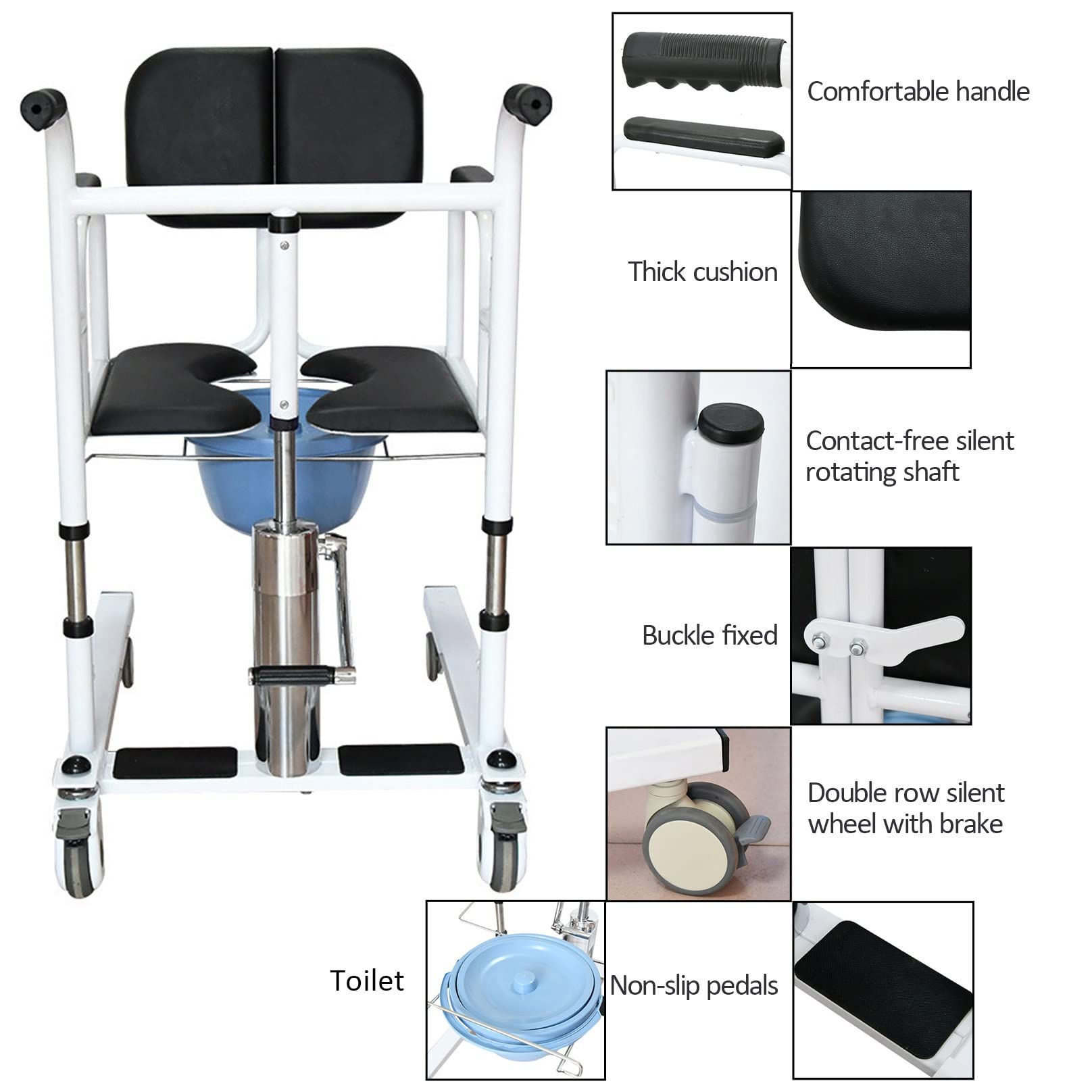 Mua Hydraulic Wheelchair Lifts Transfer Chair for Home, Bathroom ...
