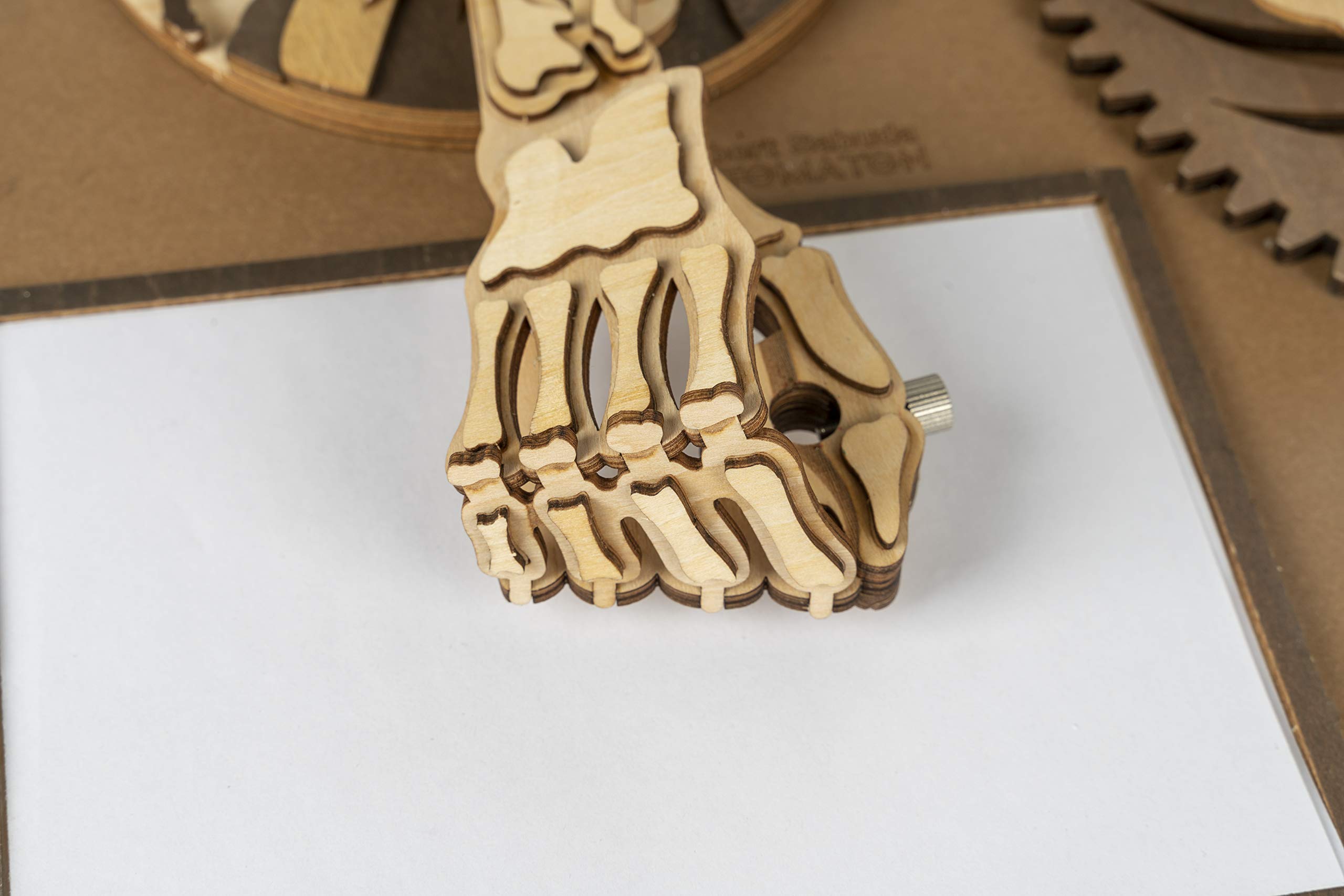 Mua ROBOTIME Da Vinci's Drawing Machine | Gambler Design with Skeleton ...