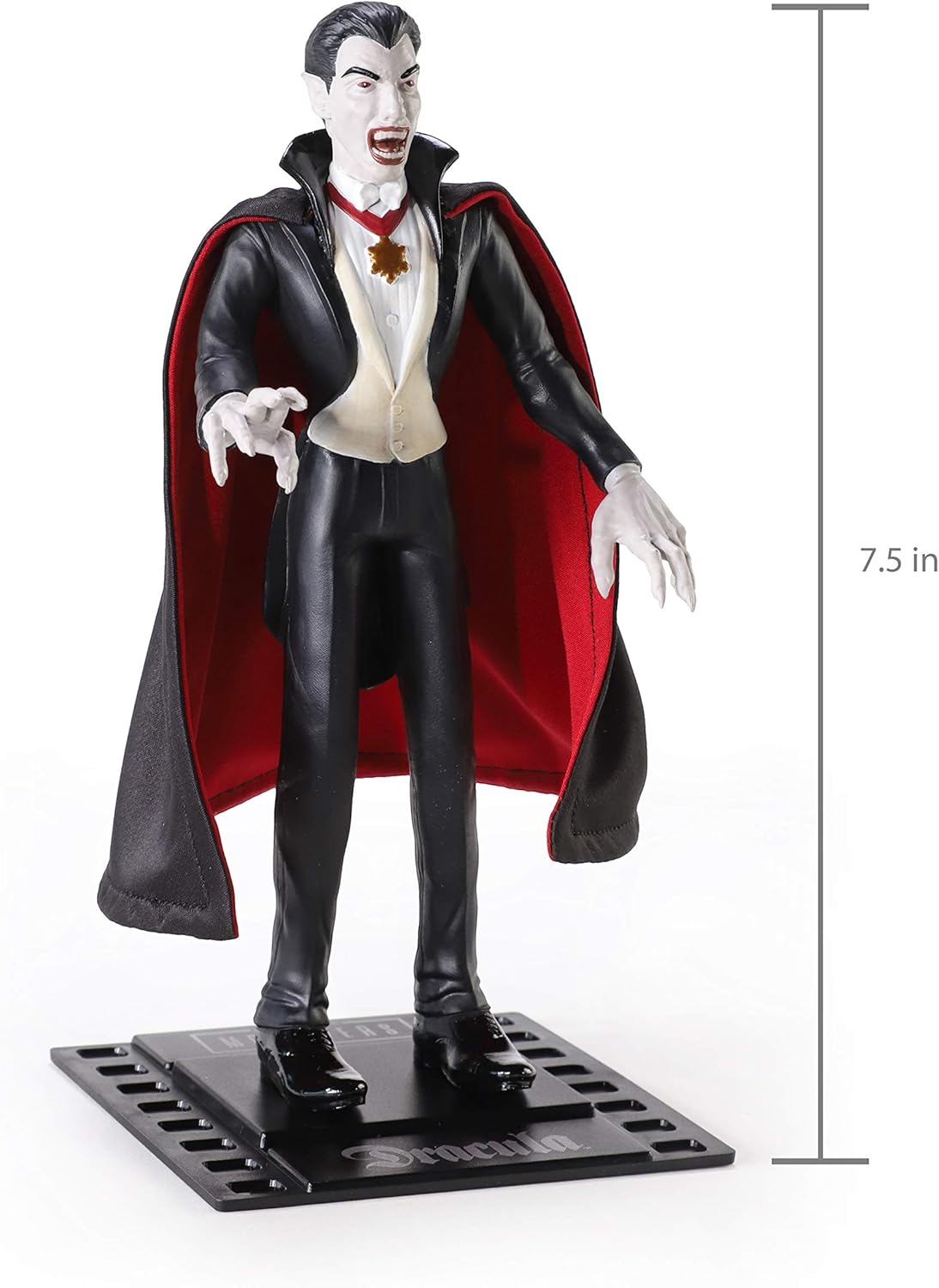 The Noble Collection Universal Monsters Bendyfigs Dracula – 7.5in (19cm ...