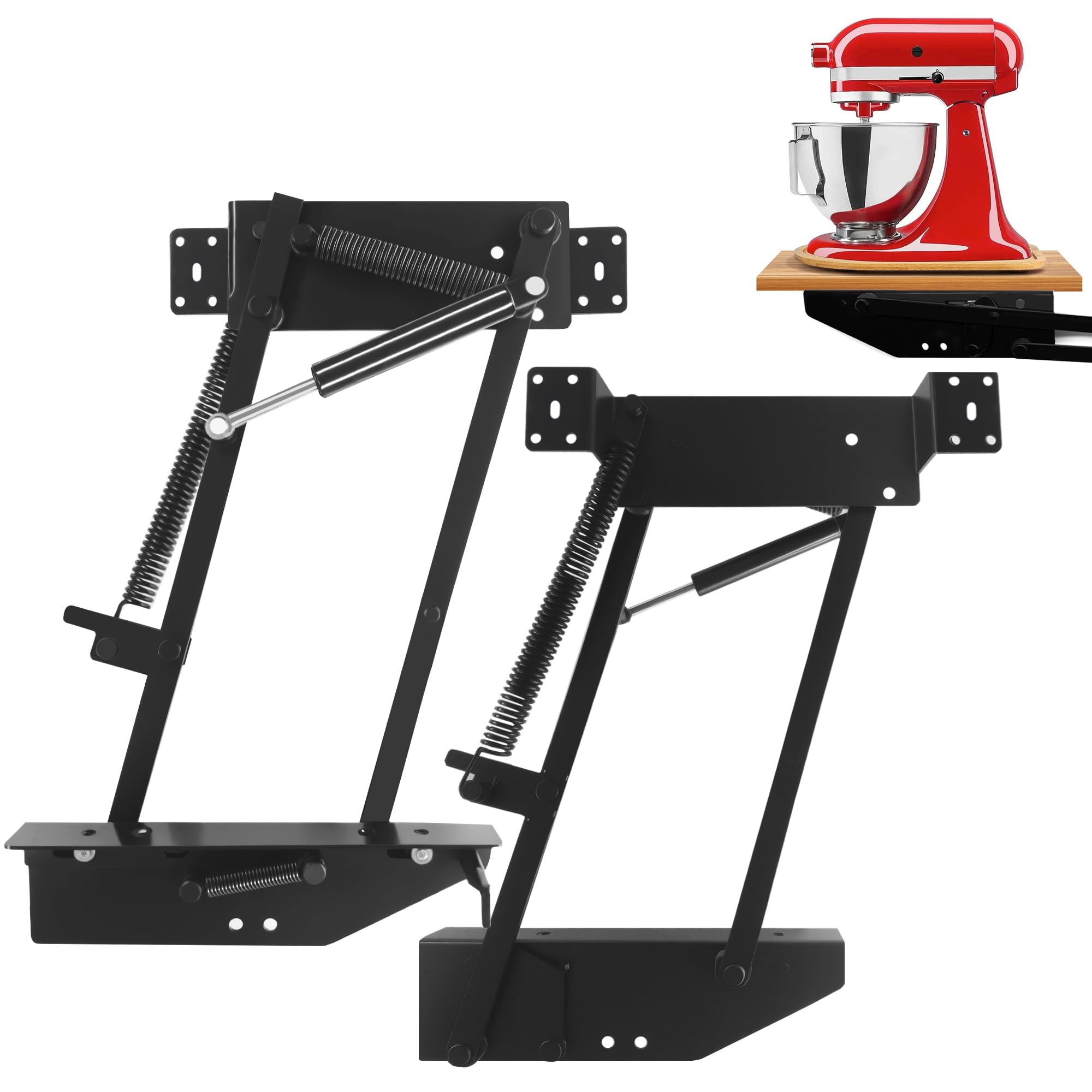 Mixer Lift for Cabinet Heavy-Duty, Soft-Close Appliance Lift with ...