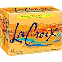 Amazon.com: La Croix, Tangerine Sparkling Water, 12 oz, (pack of 12) : Grocery & Gourmet Food