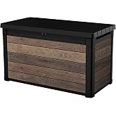 Amazon.com: Keter Signature Collection 150 Gallon Resin Deck Box ...