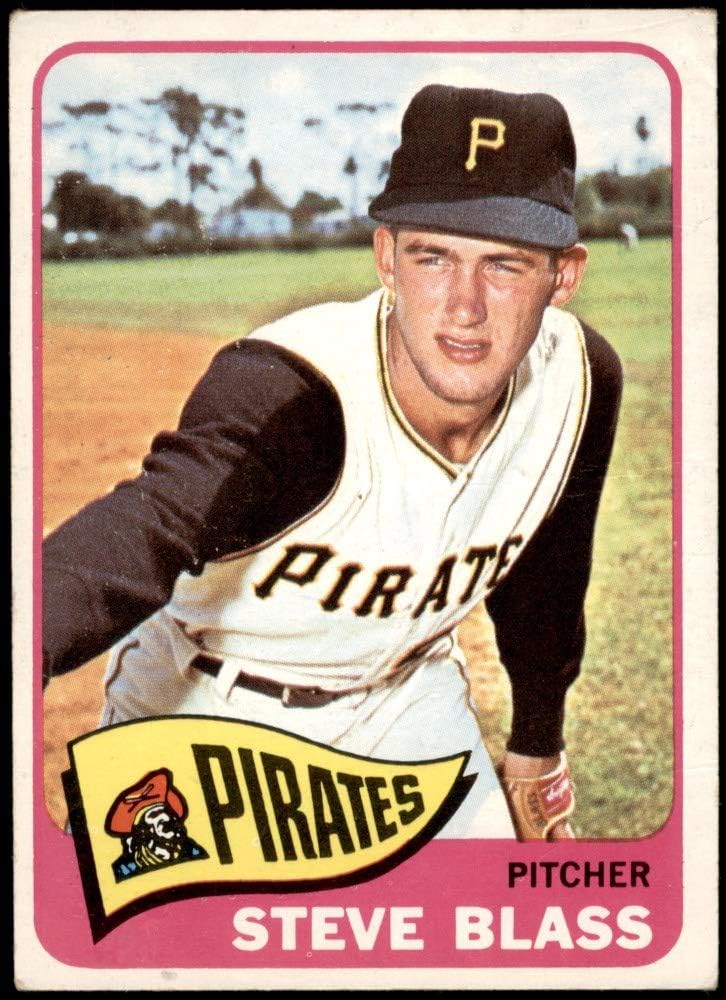 Amazon.com: 1965 Topps # 232 Steve Blass Pittsburgh Pirates (Baseball ...