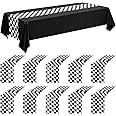 Amazon.com: 10 Pack Checkered Table Runner Polyester Table Decor ...