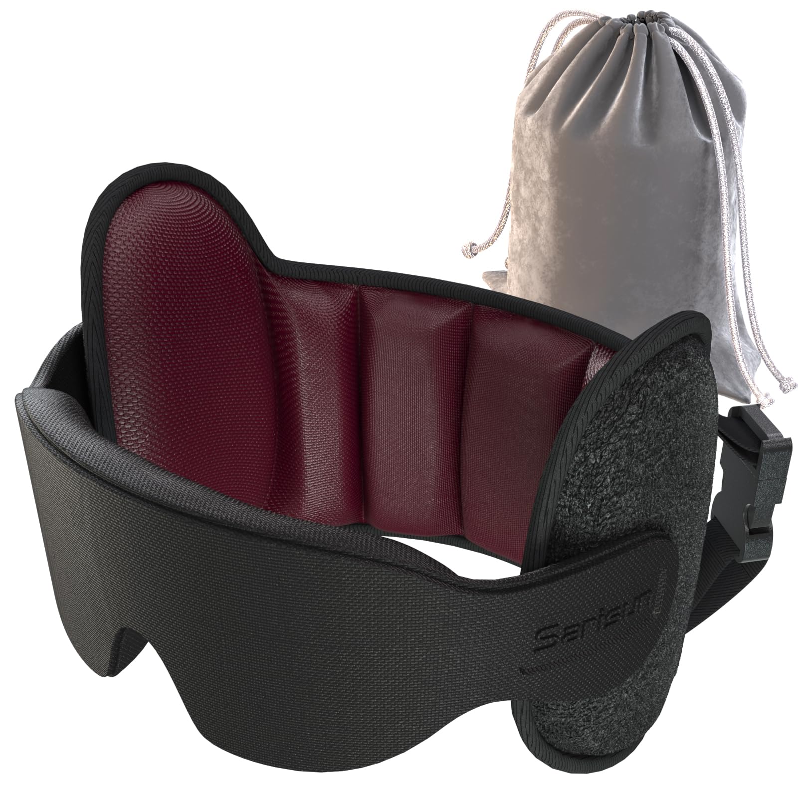 SARISUN Upgraded Travel Pillow, U-Shaped Airplane Head Strap for All ...