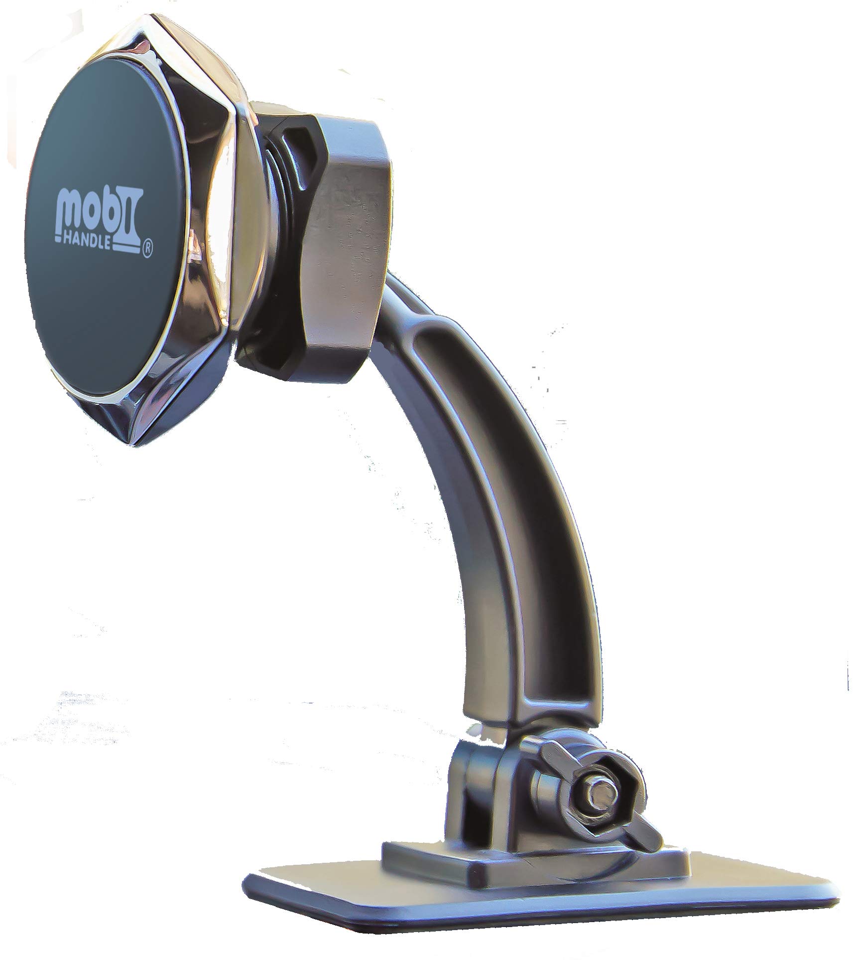 Buy Mobi Handle Magnetic Phone Holder Stand - Any Angle Compact Cradle ...