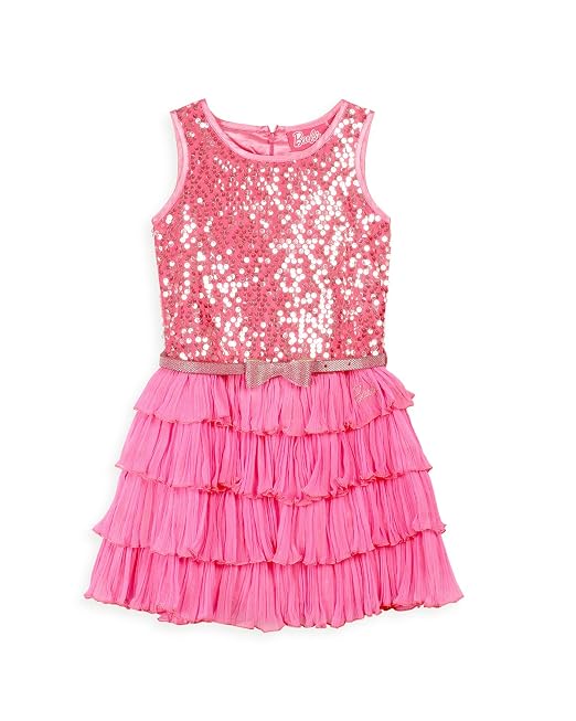 Barbie Girls' Dress: Amazon.in: Clothing & Accessories